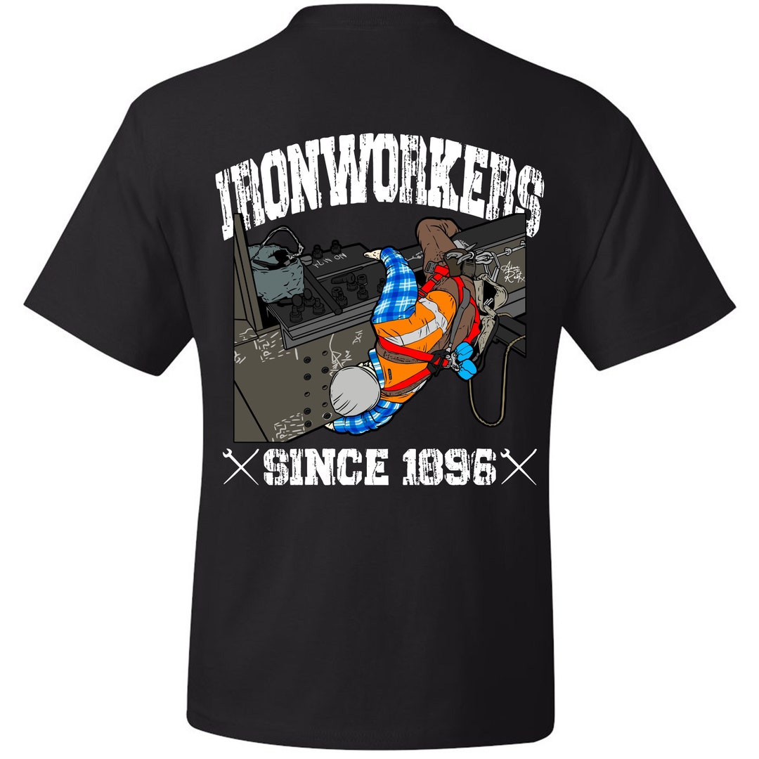 Ironworker T-shirt | Union Ironworker T-shirt | Welding T-shirt | Proud ...