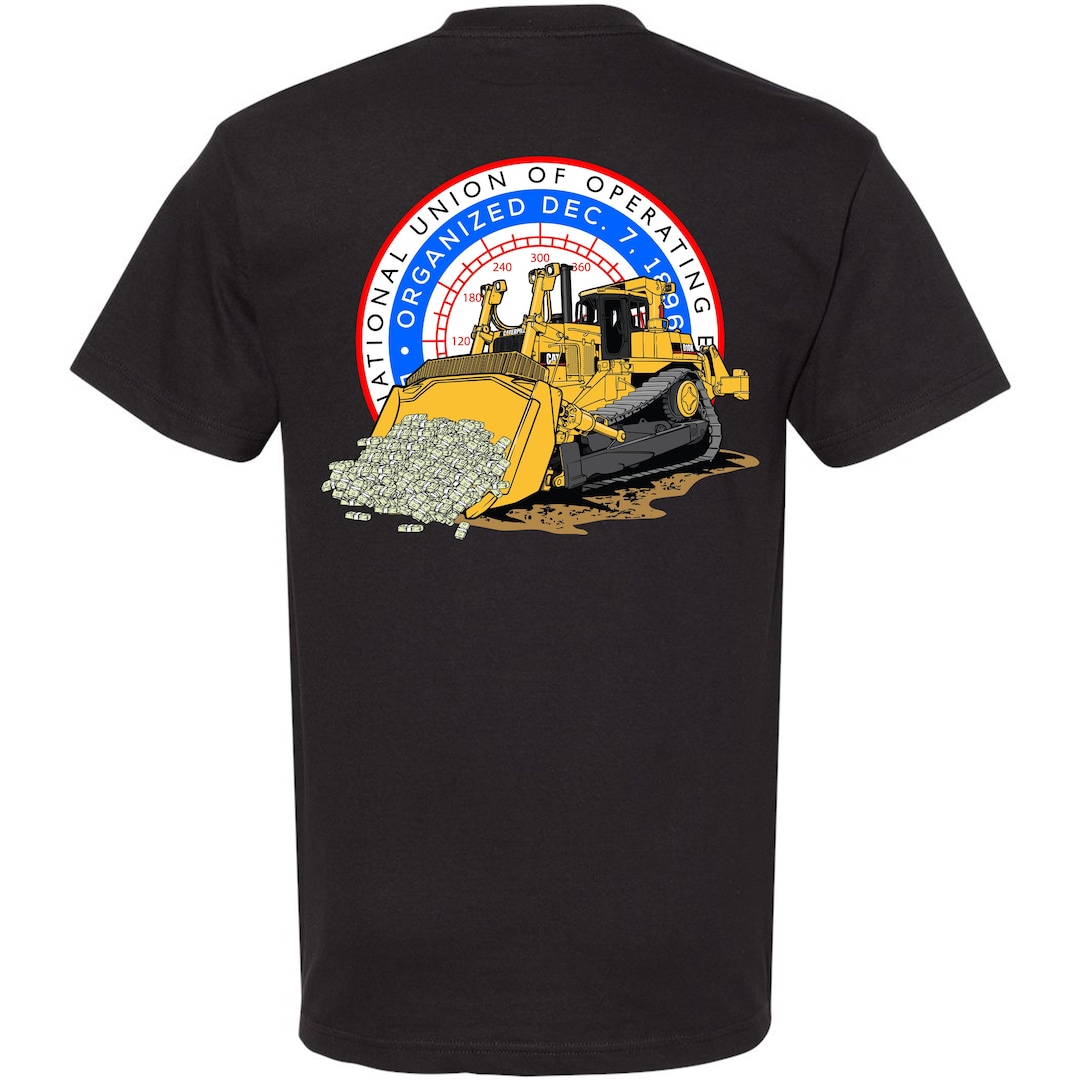 Heavy Equipment Operator T-shirt | Union Operator T-shirt | Proud ...
