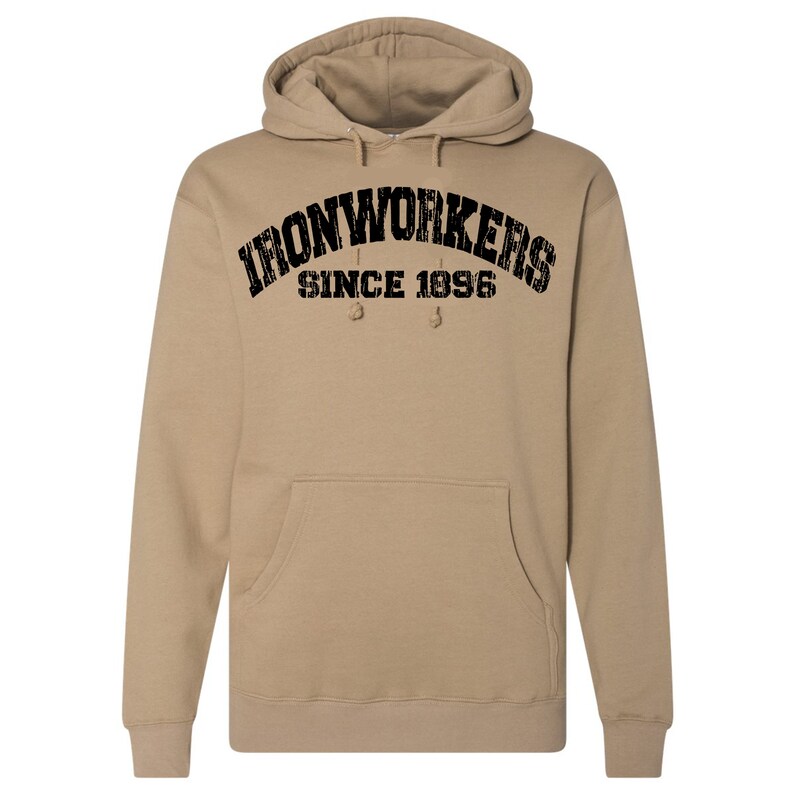 Ironworker Pullover Hoodie Blue Collar Ironworker Husband - Etsy