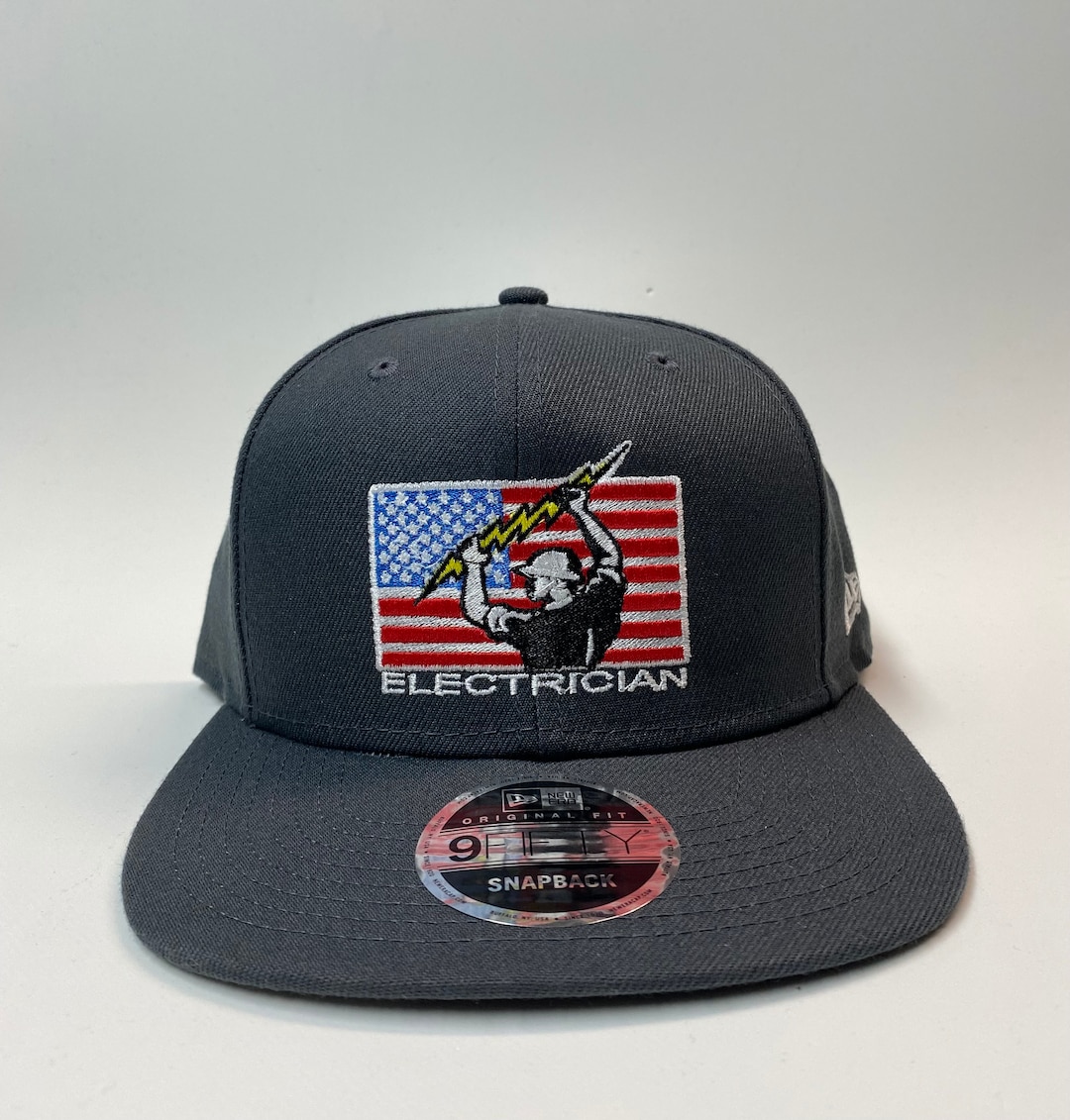 Lineman Snapback Hat | Union Lineman | Lineworker | Union Electrician ...