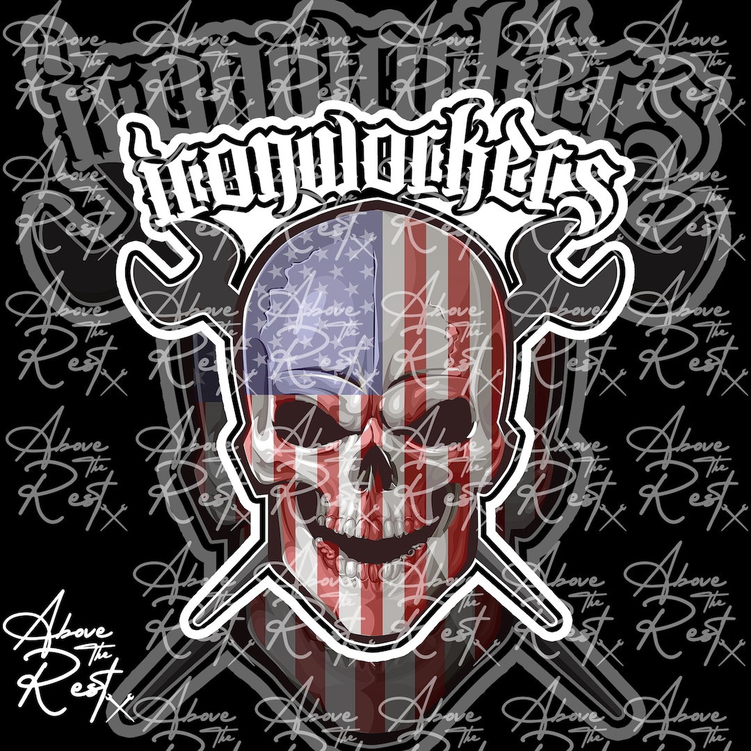 Ironworker Sticker Union Ironworker Sticker Rodbuster Sticker Welding ...