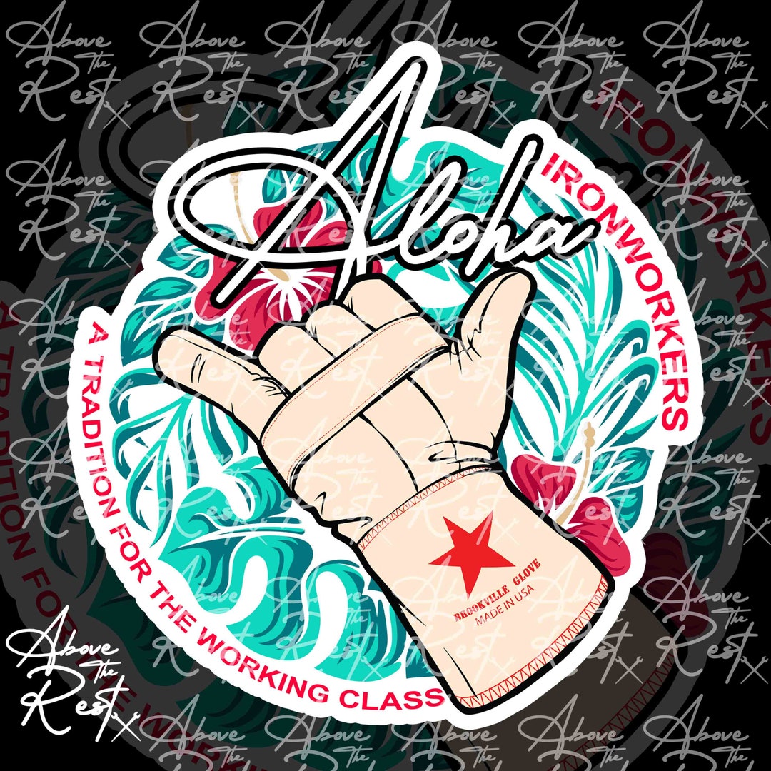 Ironworker Sticker | Union Ironworker Sticker | Rodbuster Sticker ...