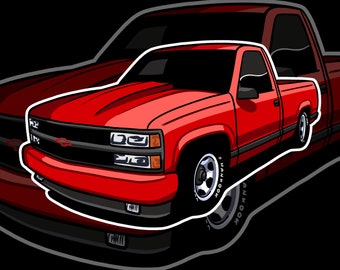 Obs Chevy Sticker - Etsy