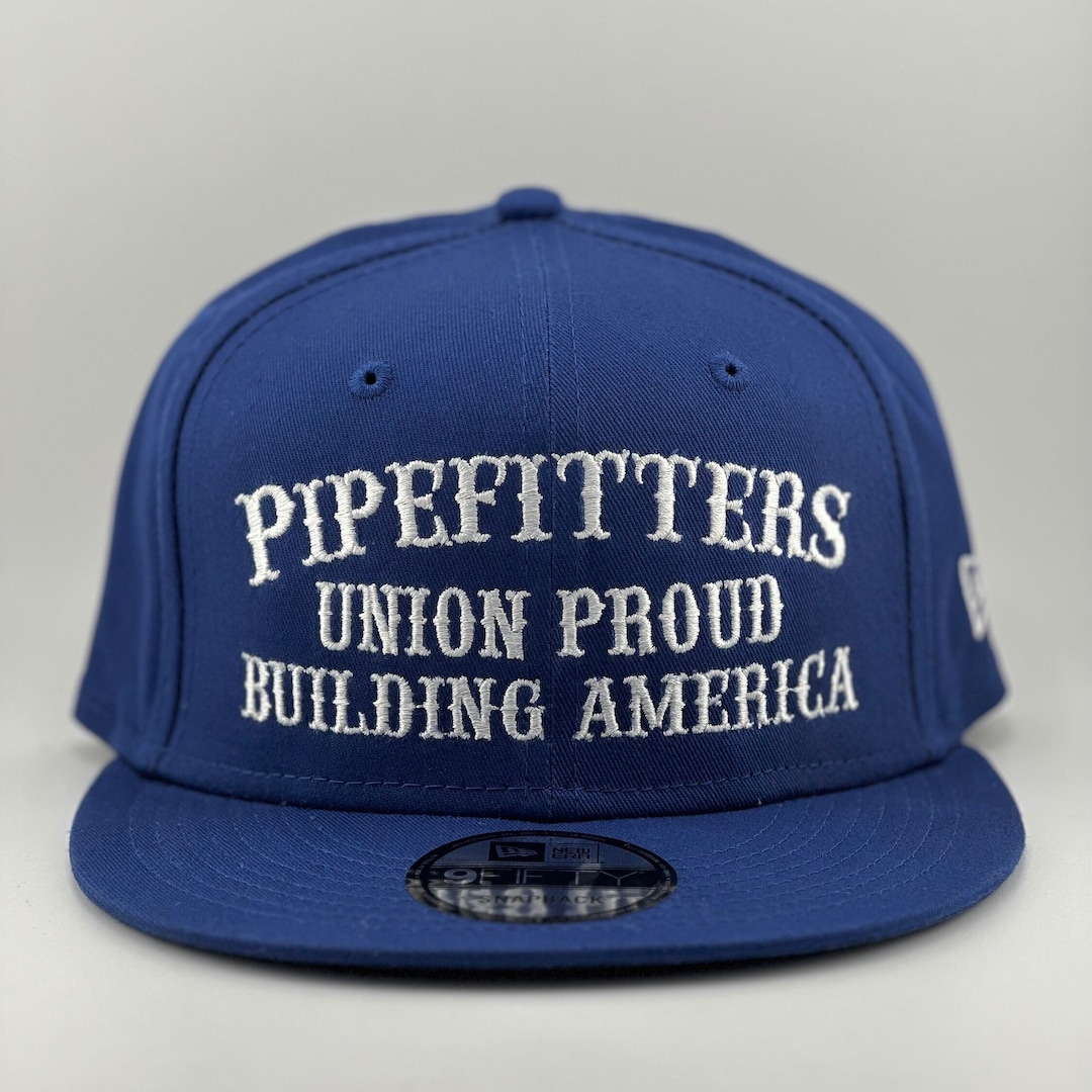 Pipefitter Snapback Hat | Steamfitters Hat | Blue Collar Hat | Plumber ...