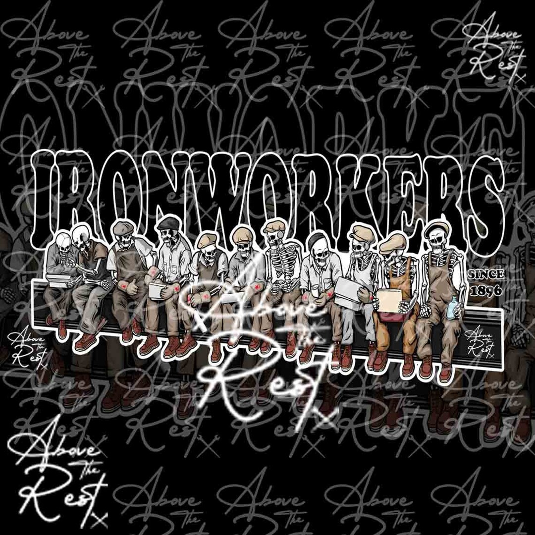 Ironworker Sticker | Union Ironworker Sticker | Rodbuster Sticker ...