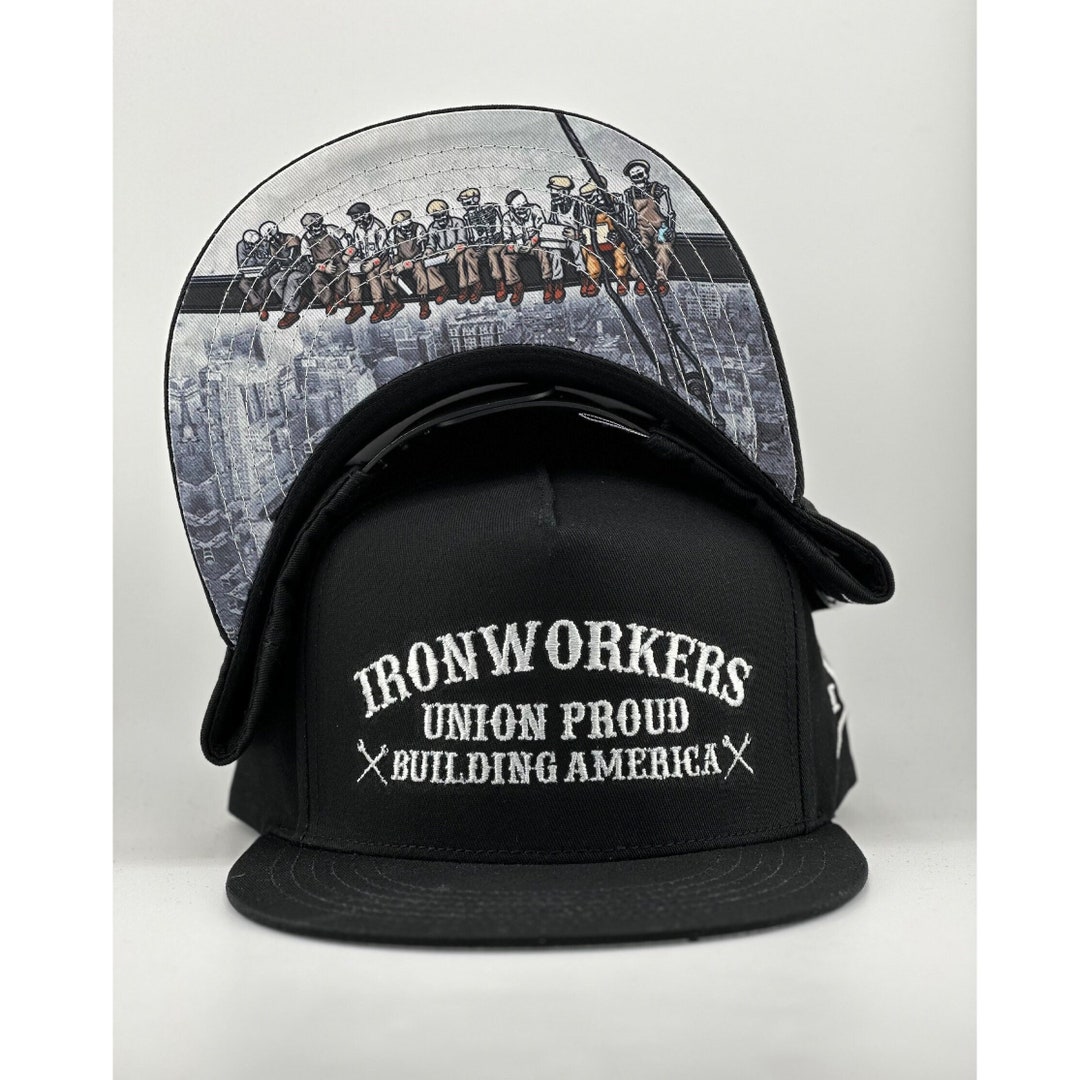 Ironworker Snapback Hat Union Ironworker Hat Ironworker Gear Dad Hat ...