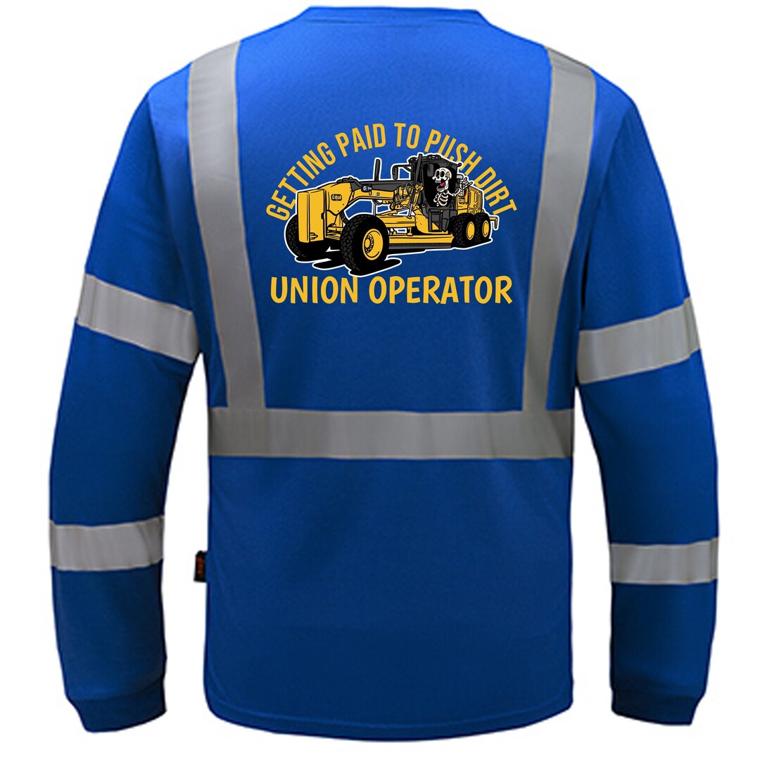 Operator Reflective Long Sleeve | Heavy Equipment Operator Gear ...