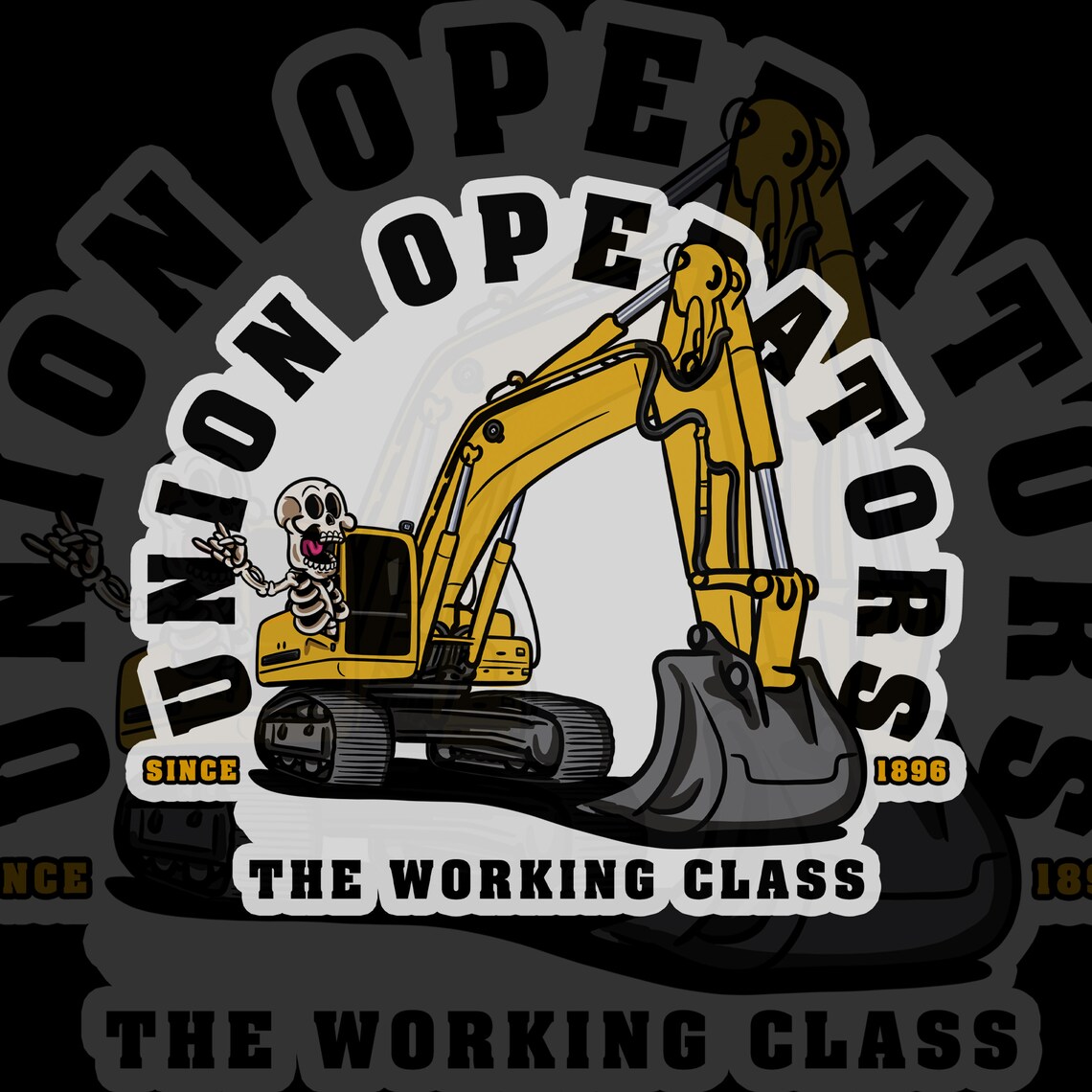 Operator Sticker | Heavy Equipment Operator Sticker | Union Operator ...