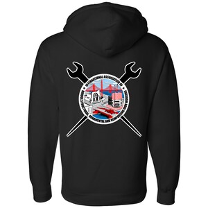 Ironworker Pullover Hoodie Blue Collar Ironworker Husband Dad Gift ...