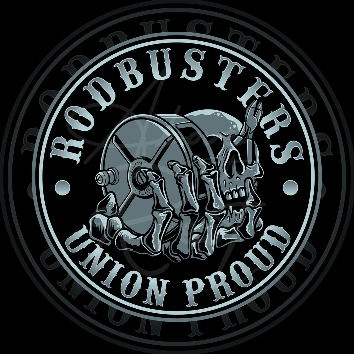 Ironworker Sticker Union Ironworker Sticker Rodbuster - Etsy