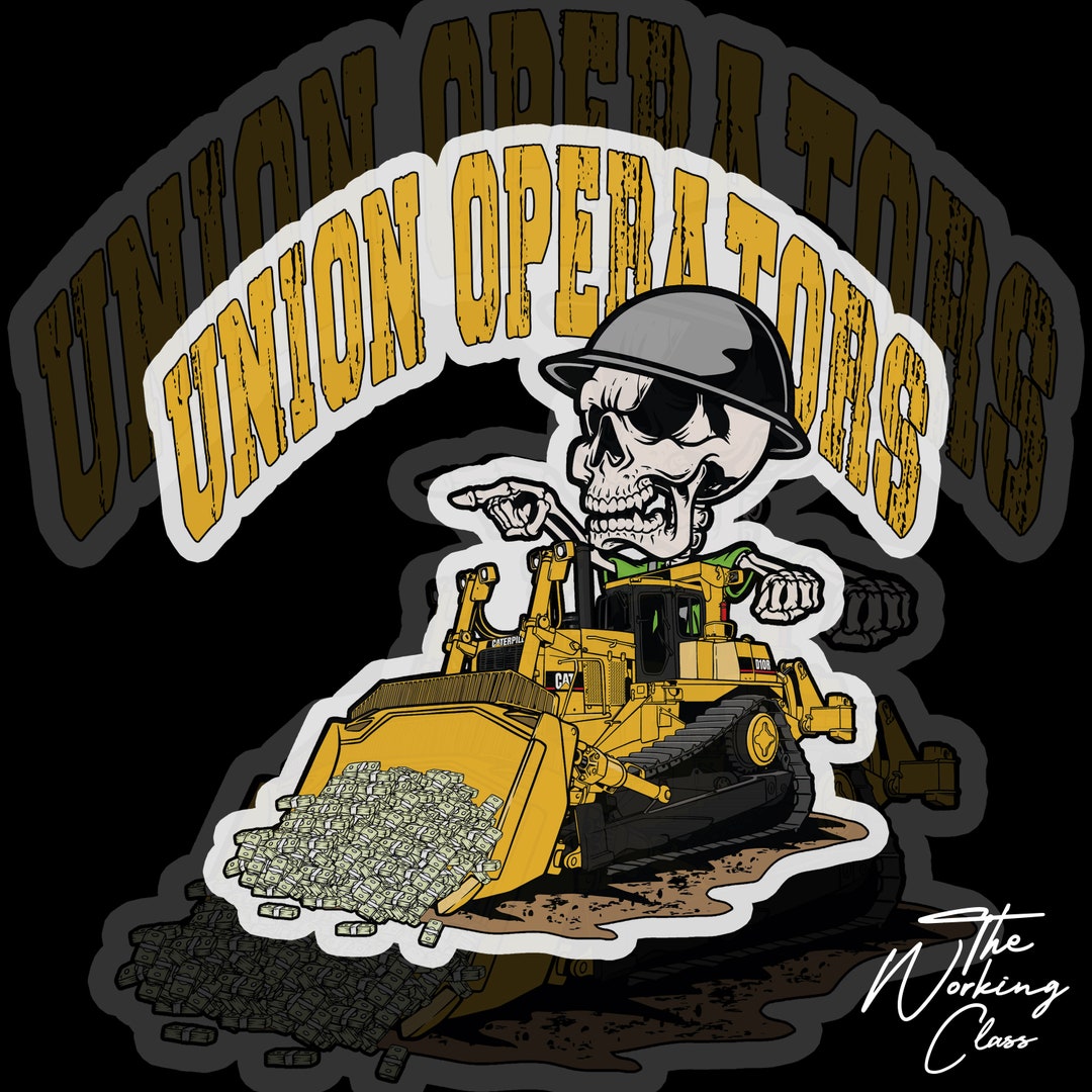 Operator Sticker | Heavy Equipment Operator Sticker | Union Operator ...