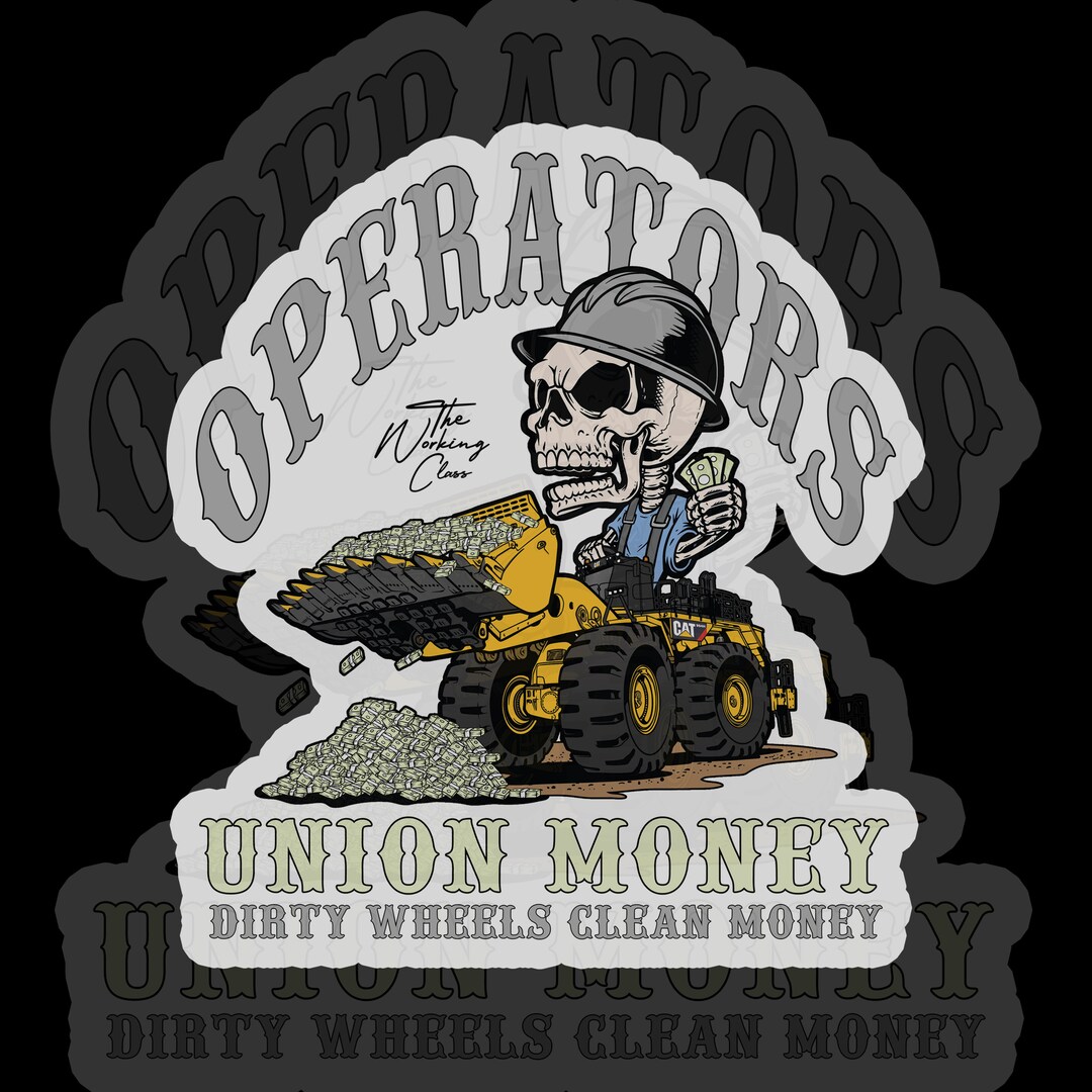 Operator Sticker | Heavy Equipment Operator Sticker | Union Operator ...