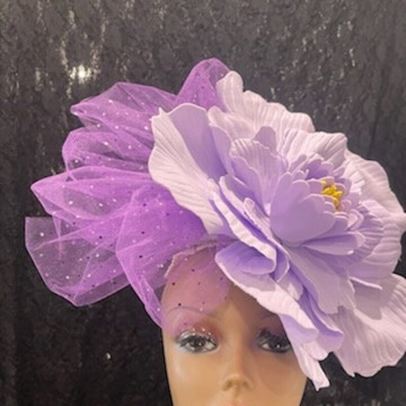 Lavender Fascinator - Etsy
