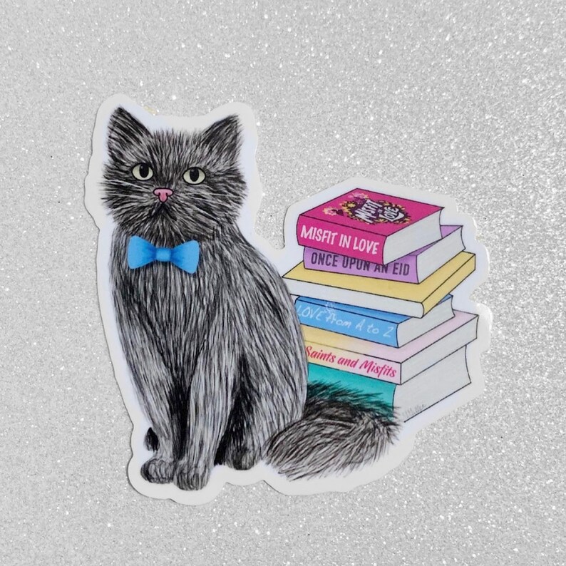 Vinyl Stickers Various Bookish Designs - Etsy