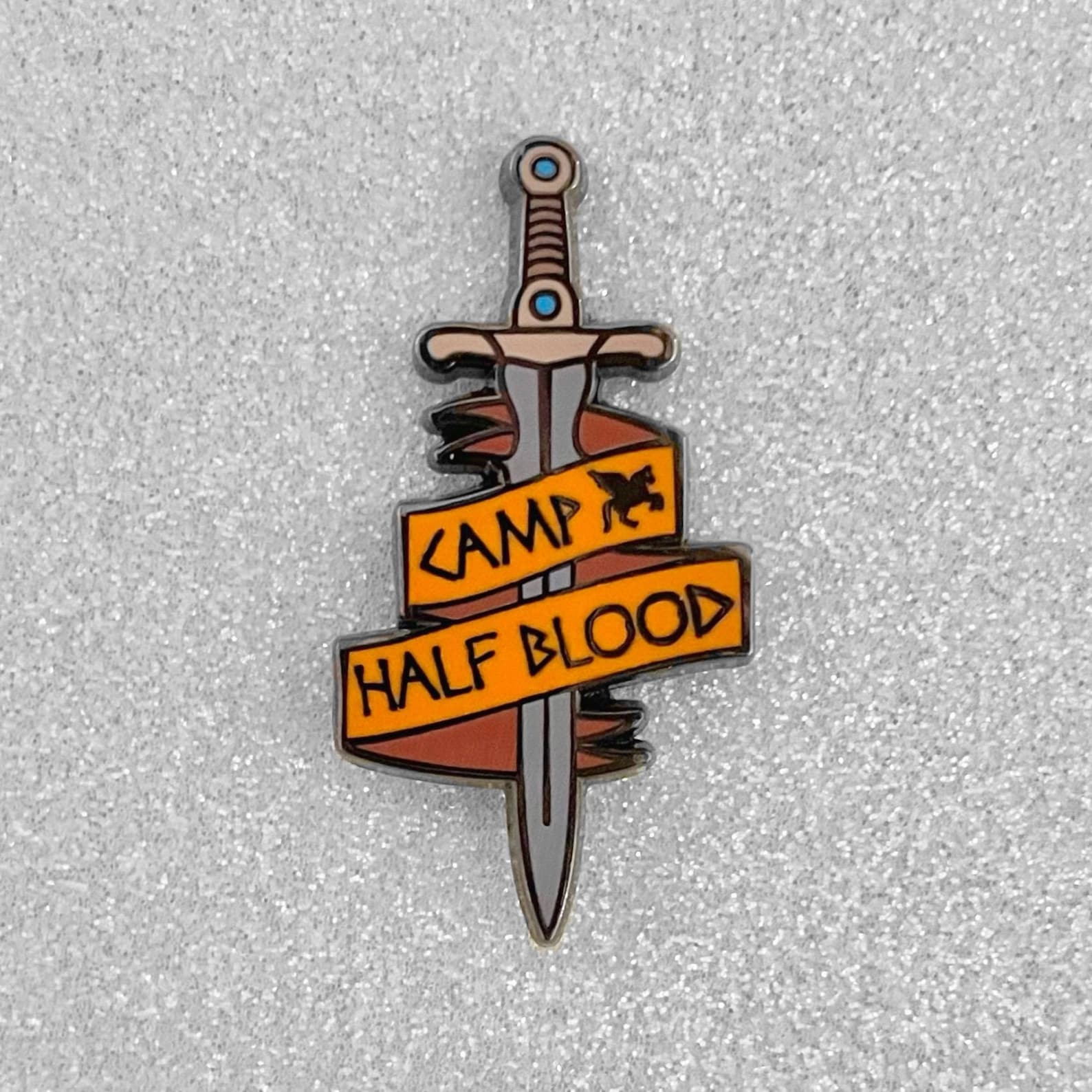 Enamel Pin Percy Jackson Inspired - Etsy