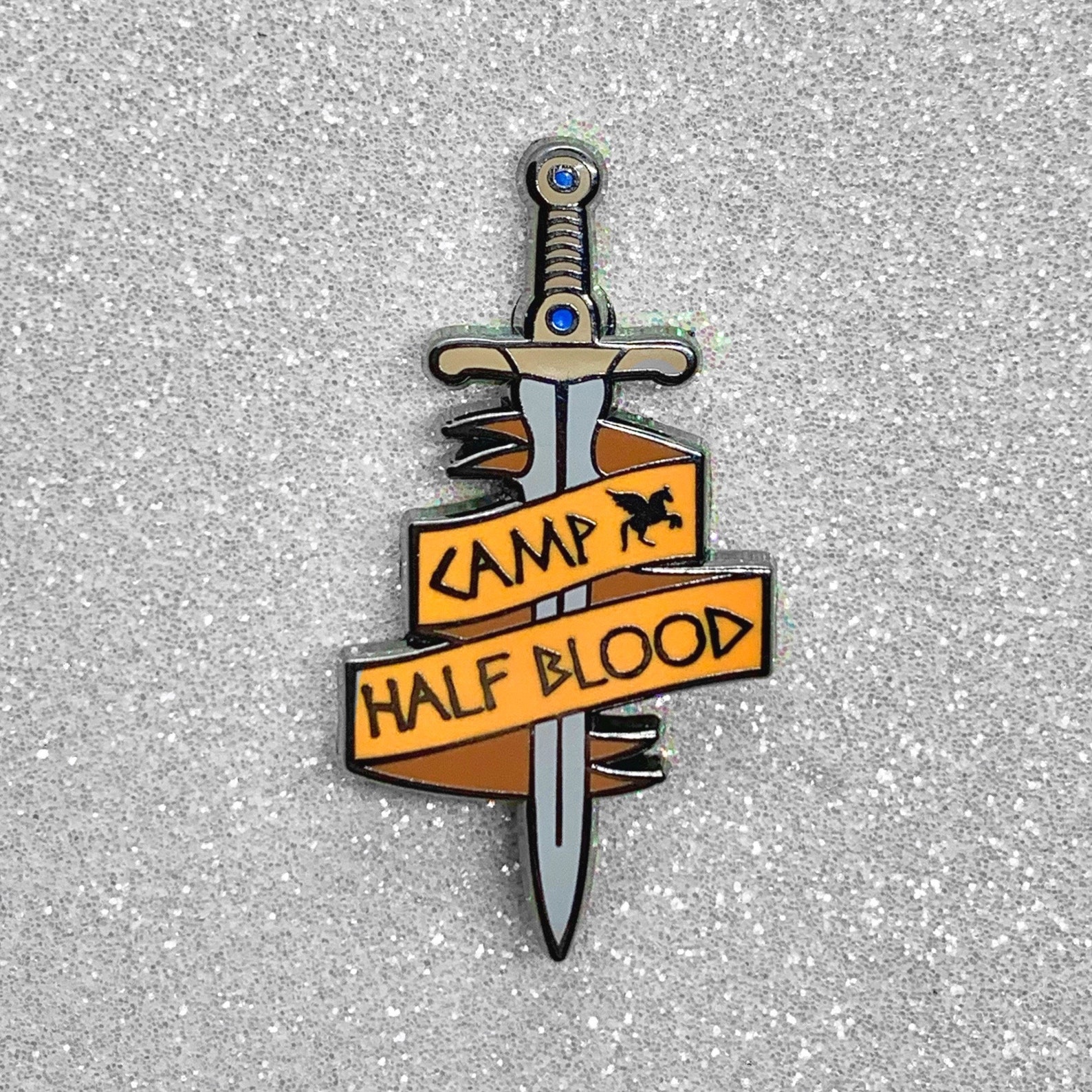 Enamel Pin Percy Jackson Inspired - Etsy