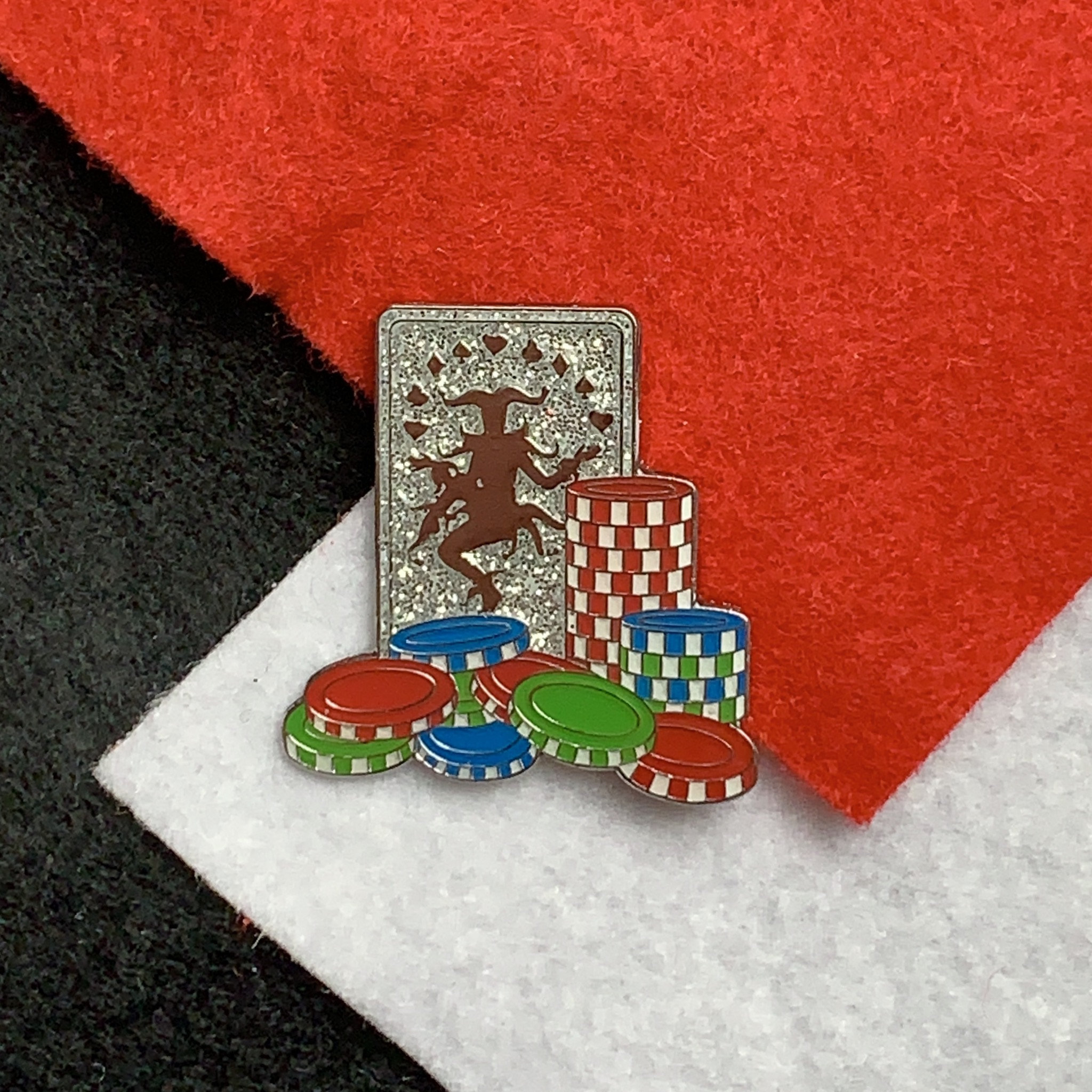 Enamel Pin ~ Ace of Shades ~ Shadow Card Inspired - Etsy