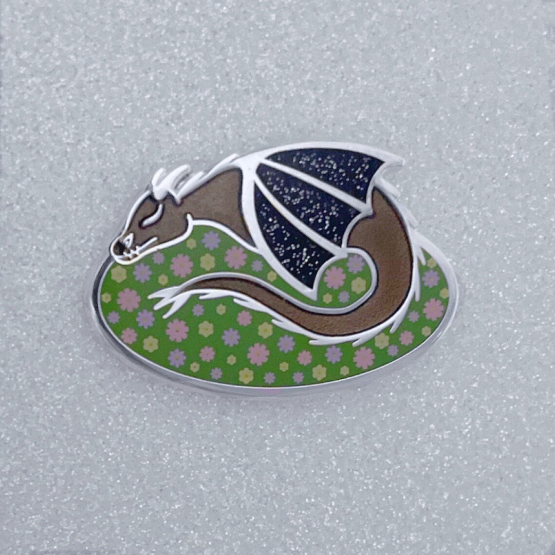 Enamel Pin Dragon Enamel Pin - Etsy