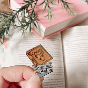 Enamel Pin ~ Shadowhunter Codex Inspired - Etsy