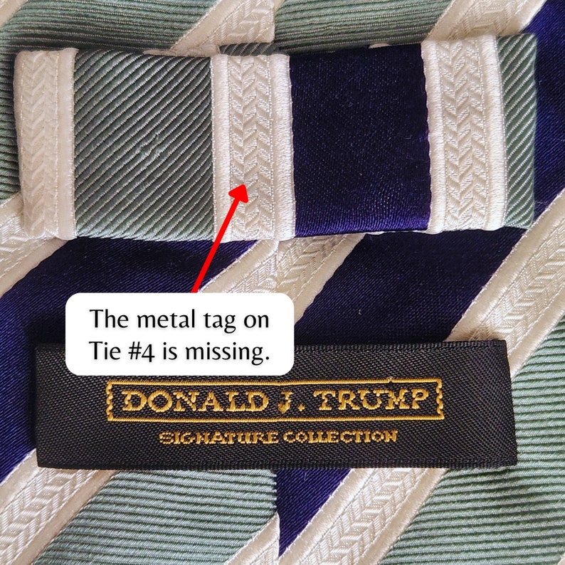 Donald J. Trump Signature Collection Men's Silk Power Ties, Choose From ...