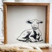 Lamb Sign, Spring Sign, Easter Sign, Nursery Decor - Etsy