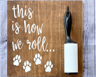 Pet Lint Roller Sign - Etsy