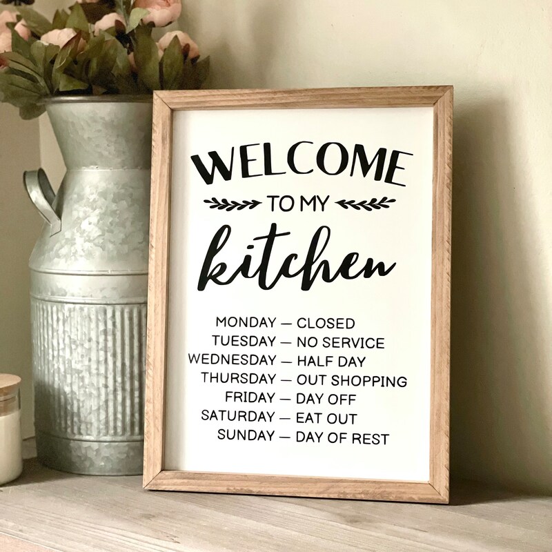 Kitchen Wall Decor - Etsy