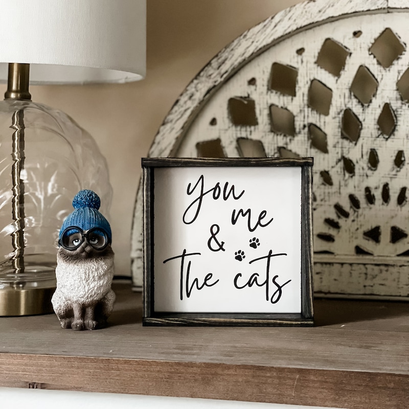 You Me and the Cat - Etsy
