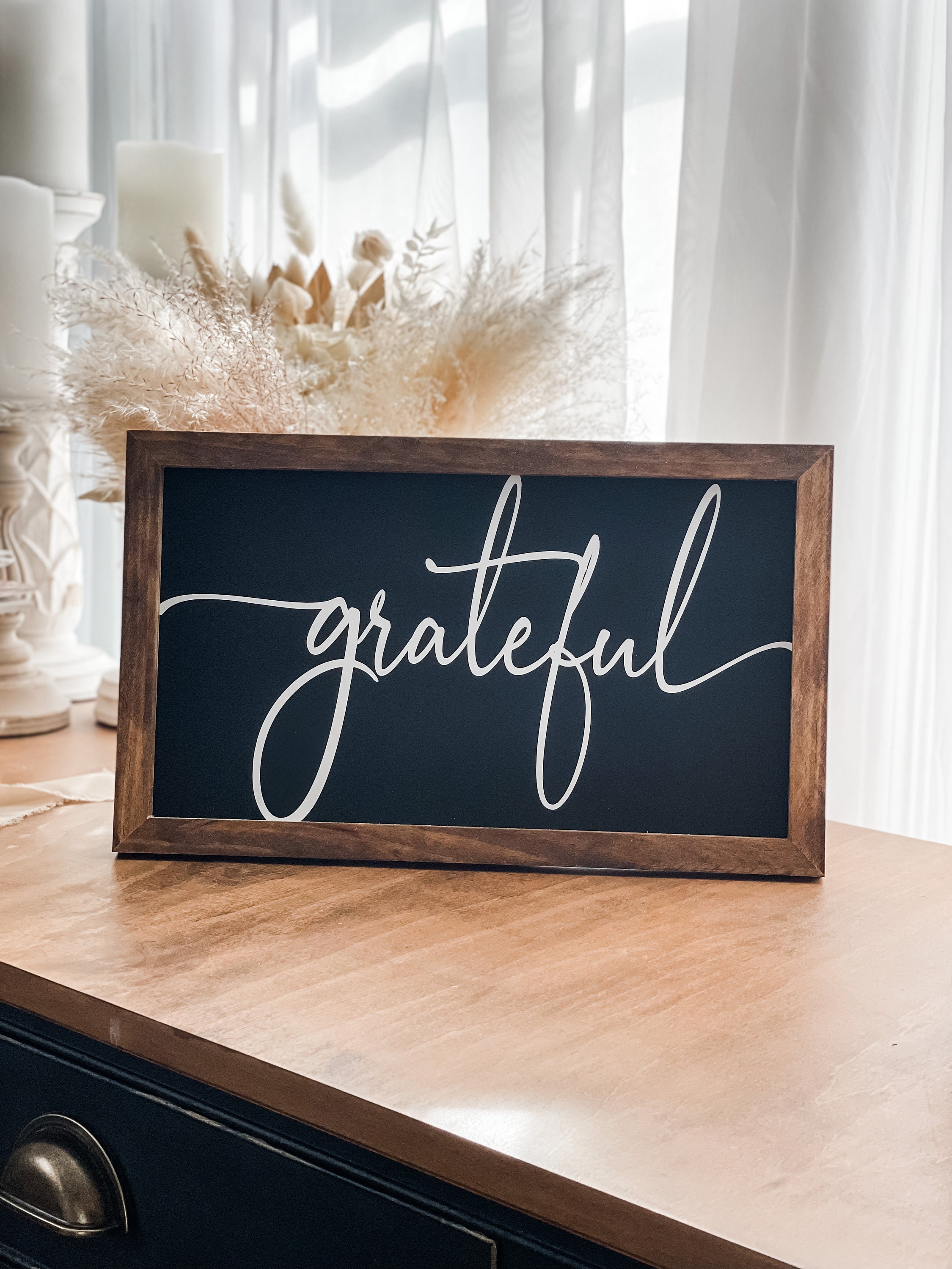 Gather Here With Grateful Hearts Sign Gather Sign Thankful - Etsy