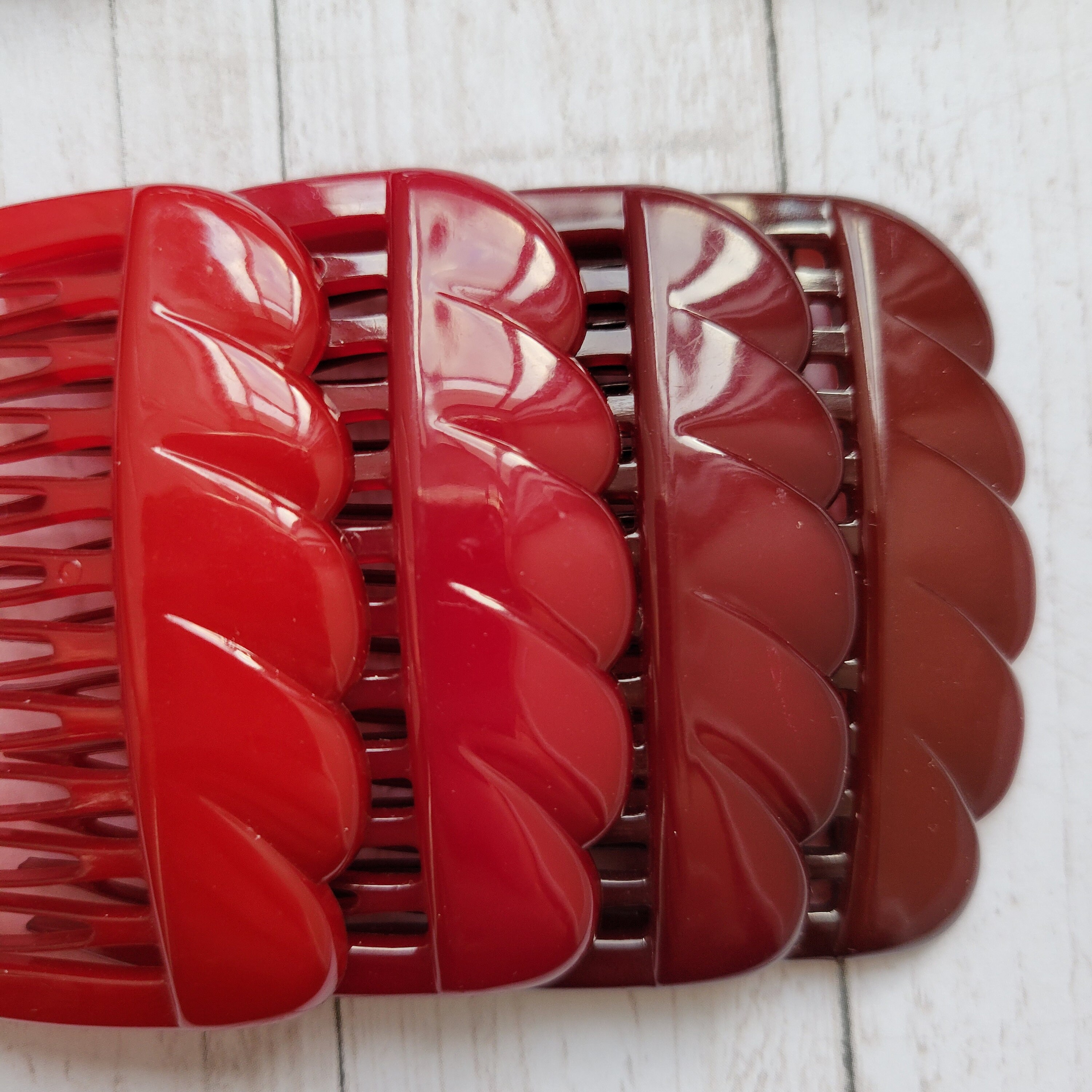 Side Comb by Buch and Deichmann Waves Shell Hair Comb Unused - Etsy Canada