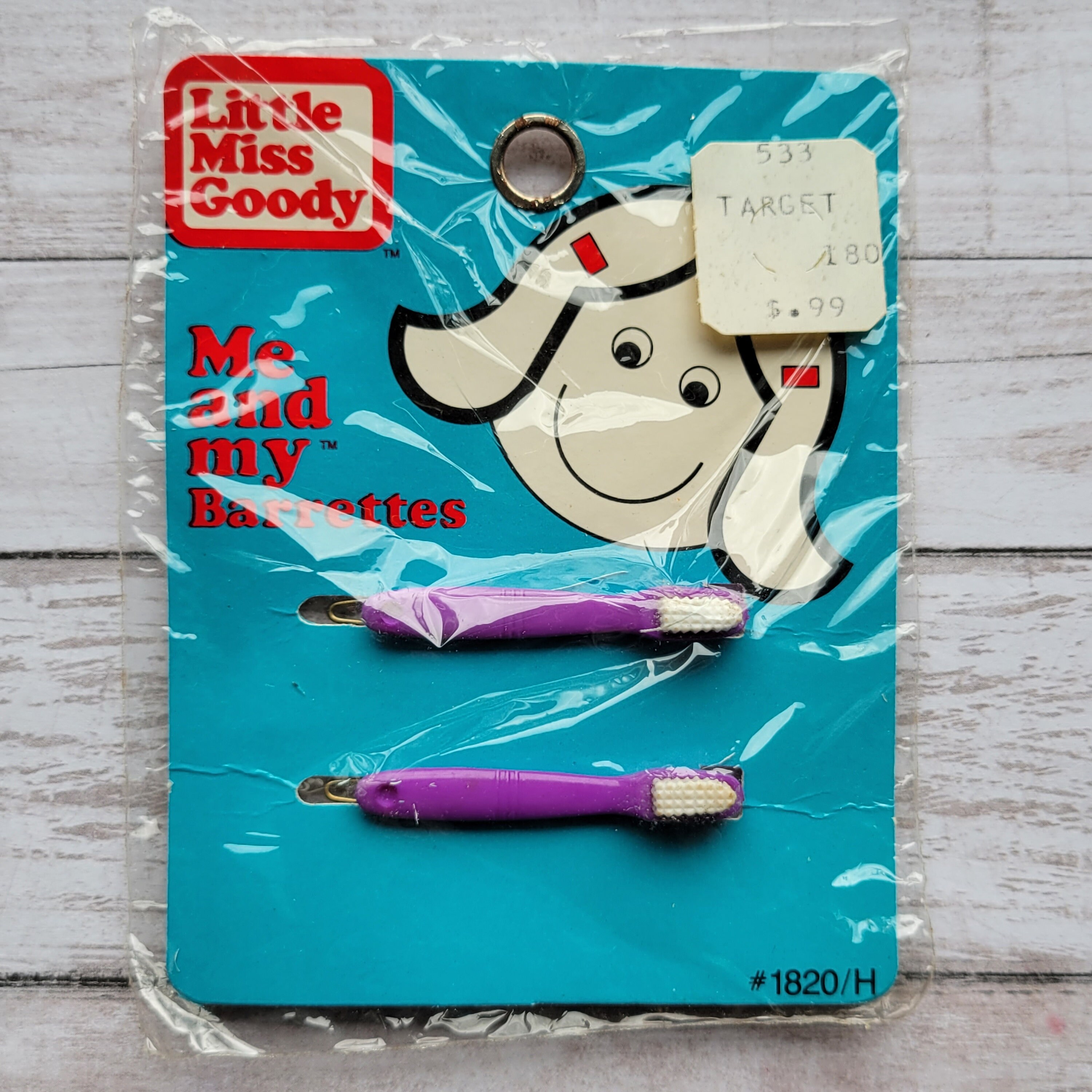 Little Miss Goody Toothbrush Barrettes - Etsy