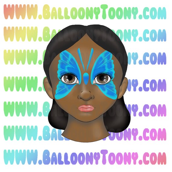 Butterfly Face Painting Tutorial