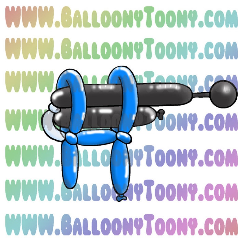 Rifle Baster (including Michael Floyd's Blaster) Balloon Animal 6 Image ...