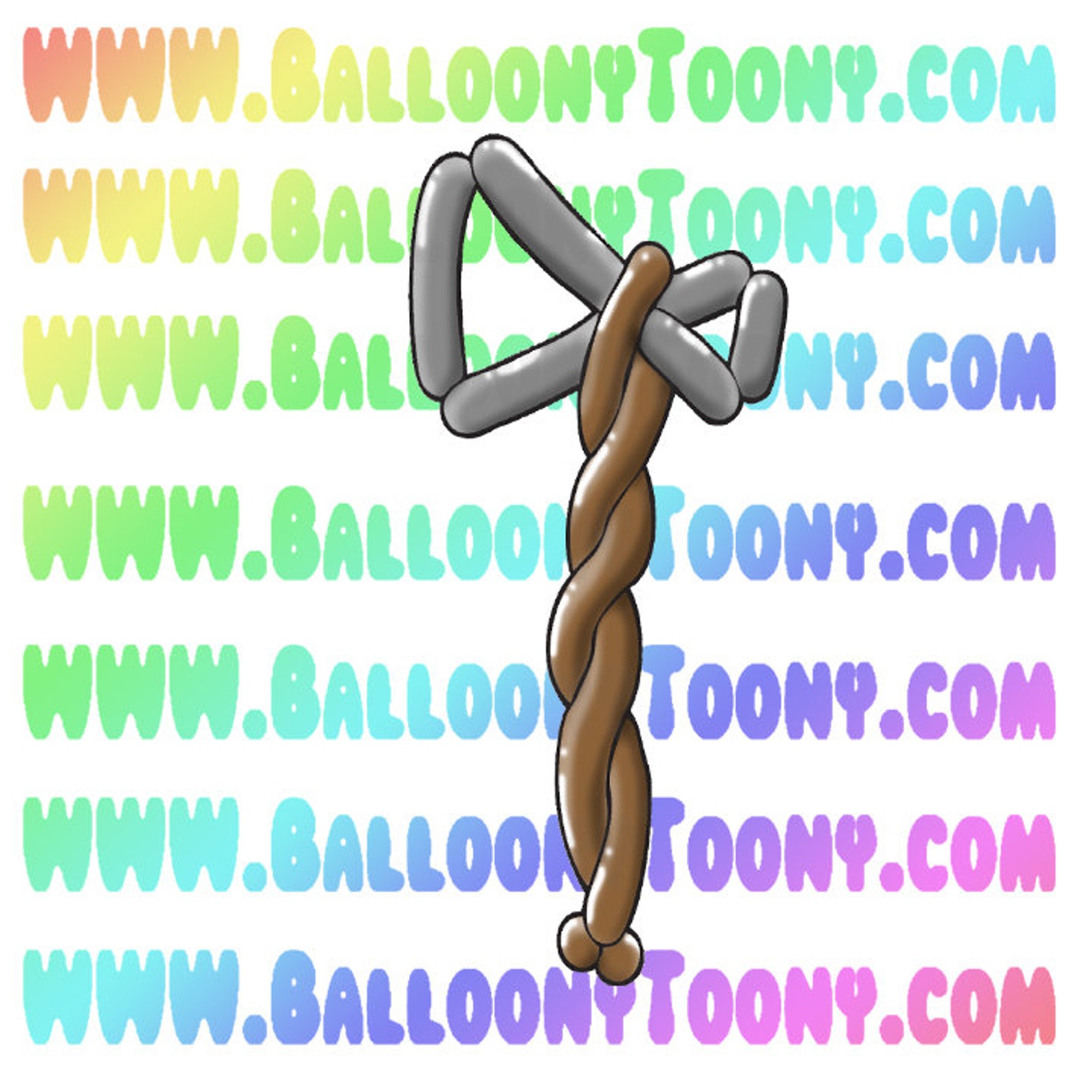 Battle Axe Balloon Animal 10 Image BUNDLE Balloon Menu Clipart Balloon ...