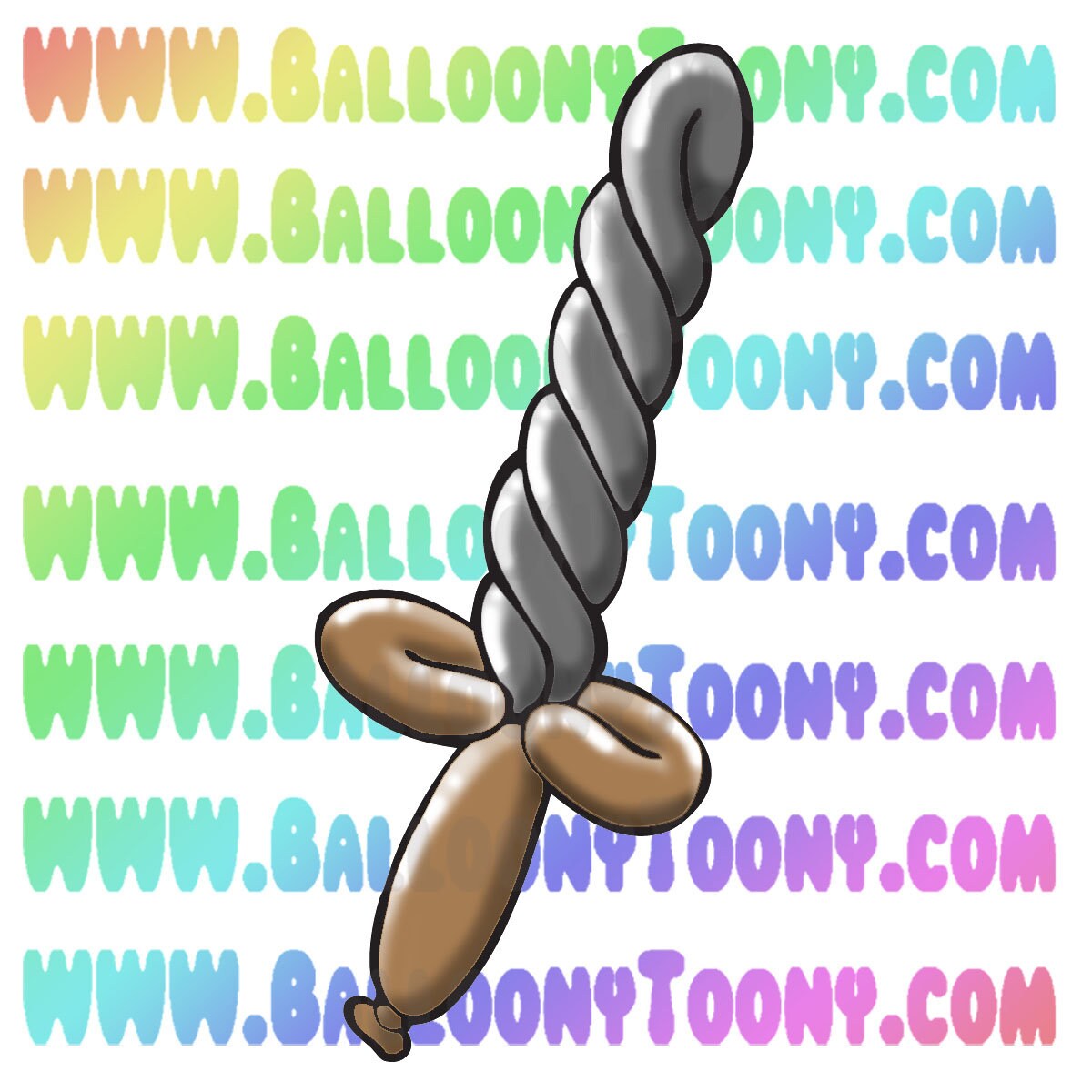 Minecraft Sword Balloon Animal 8 Image BUNDLE - Balloon Menu Clipart ...
