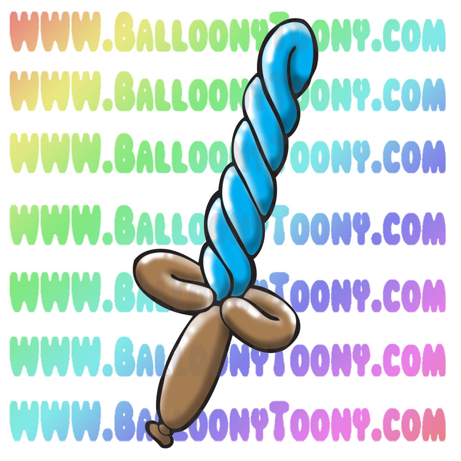 Minecraft Sword Balloon Animal 8 Image BUNDLE - Balloon Menu Clipart ...