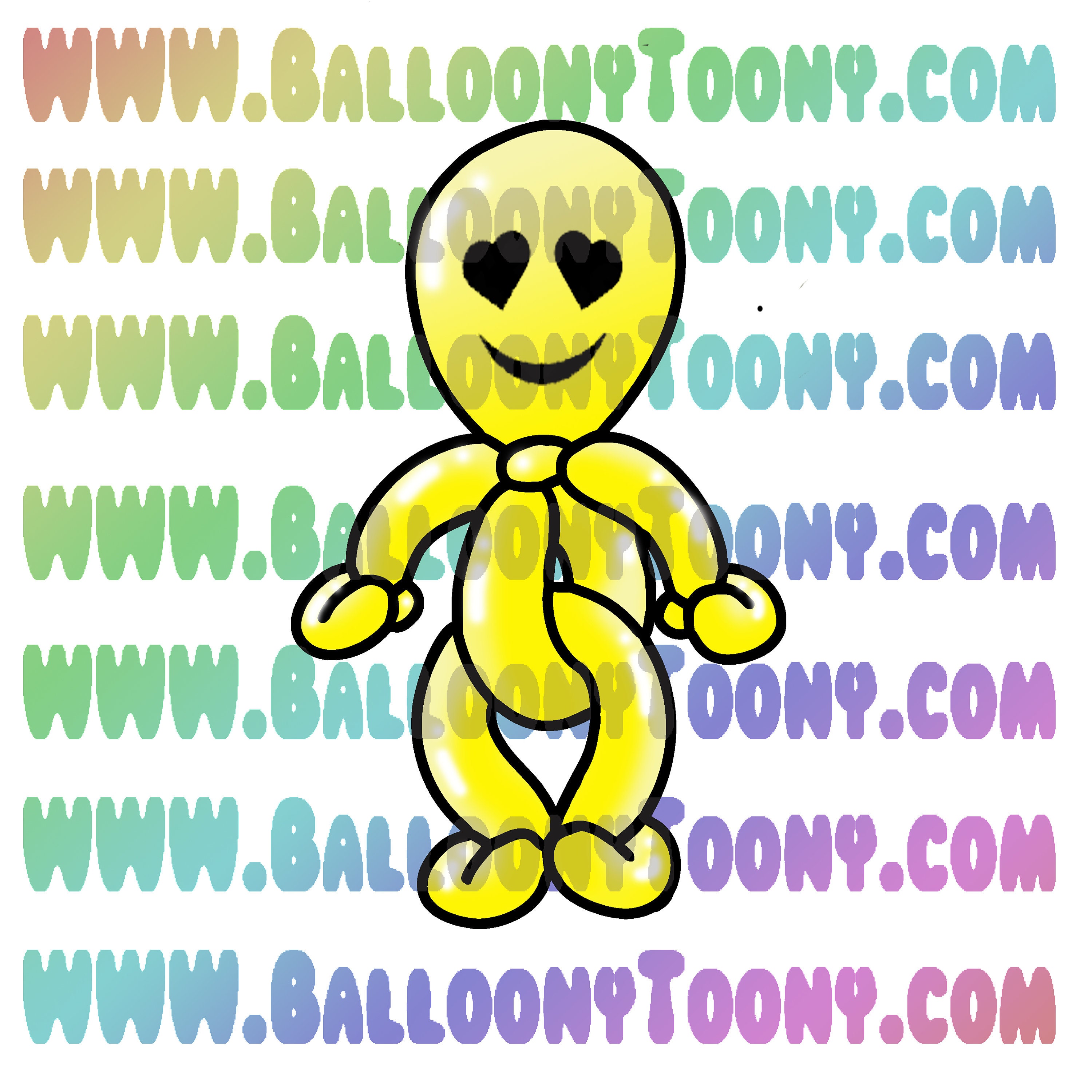 Loopy Loop Emoji Balloon Animal Image Balloon Menu Clipart - Etsy