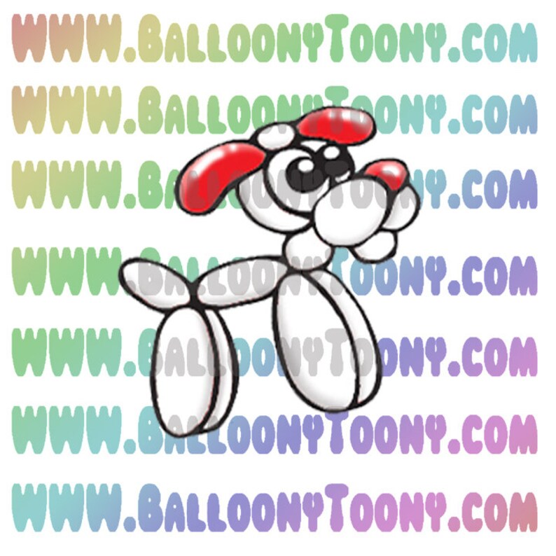 Dog Balloon Animal Image - Balloon Menu Clipart -balloon Animal Clip ...