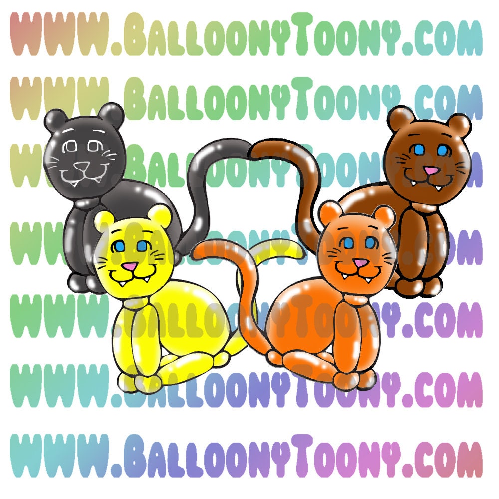 Bear Head Huggable Cat Balloon Animal Image - Balloon Menu Clipart ...