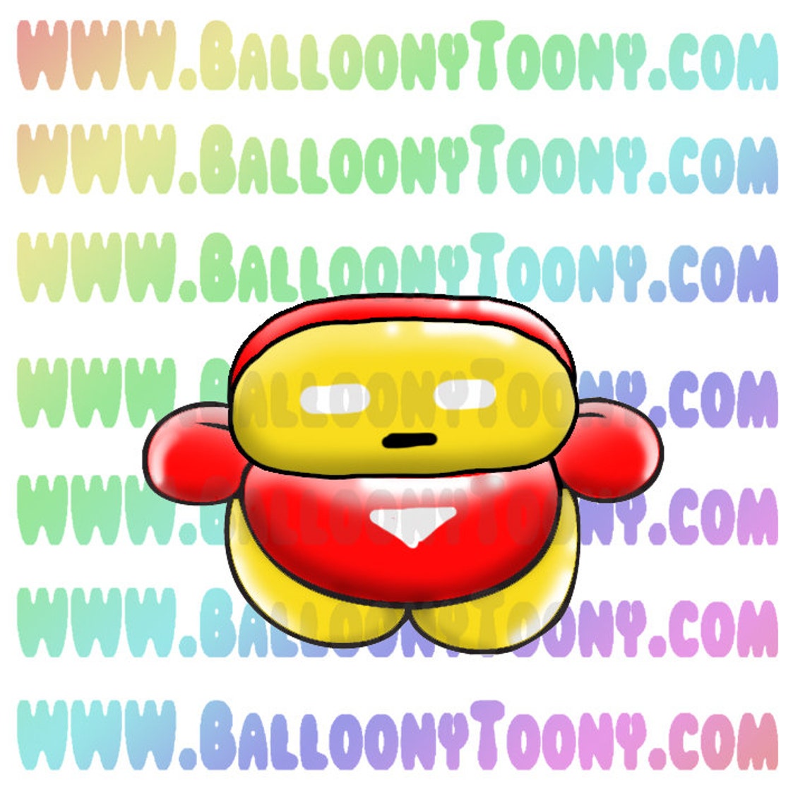 Chibi Super Hero Balloon Animal 8 Images BUNDLE Balloon Menu - Etsy