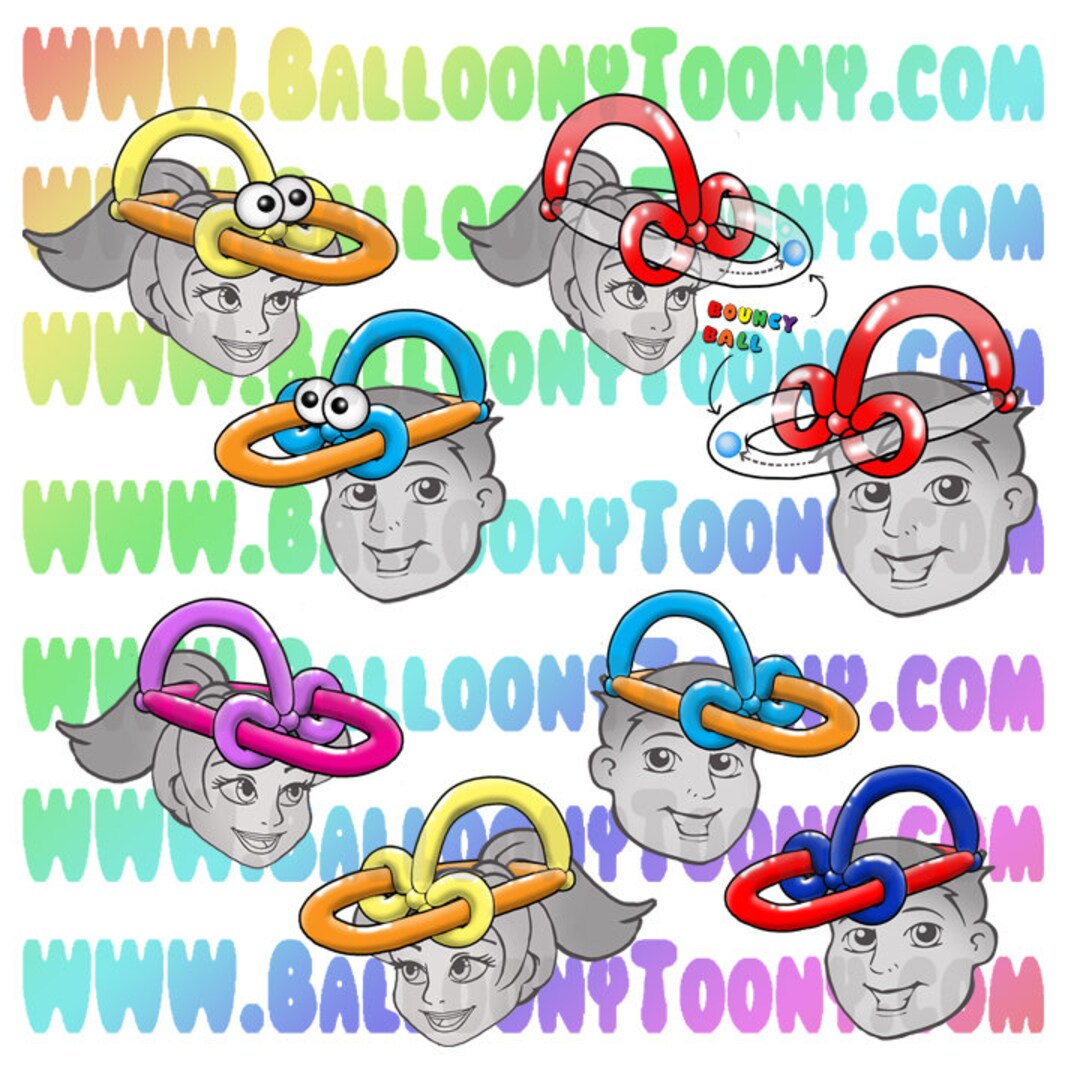 Games - Bouncy Ball Cap/ Ball Cap/platypus or Duck Hat Balloon Animal ...