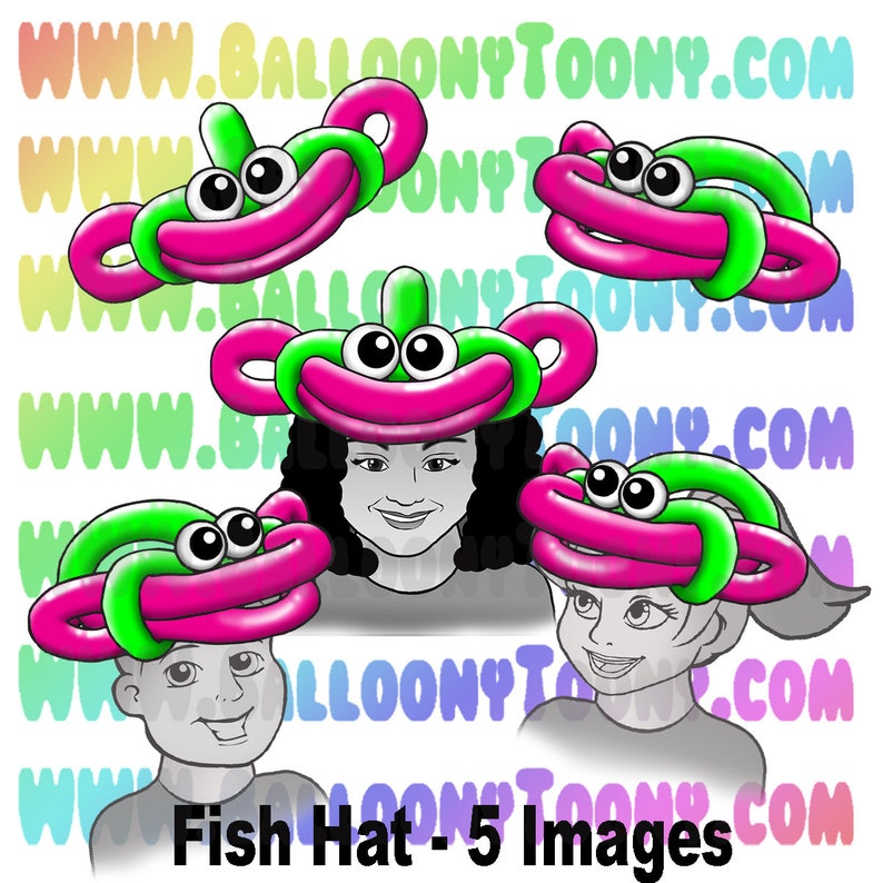 Teresa Forst - Shades the Clown's Hats, Hats & More Hats Balloon Animal ...