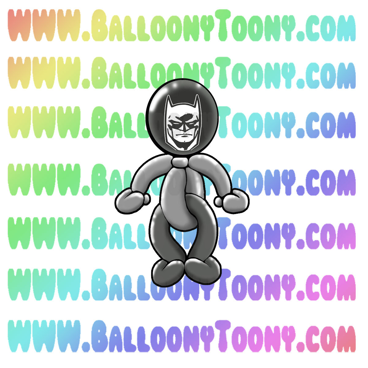 Loopy Loop Characters Super Heroes Balloon Animal 8 Image BUNDLE ...