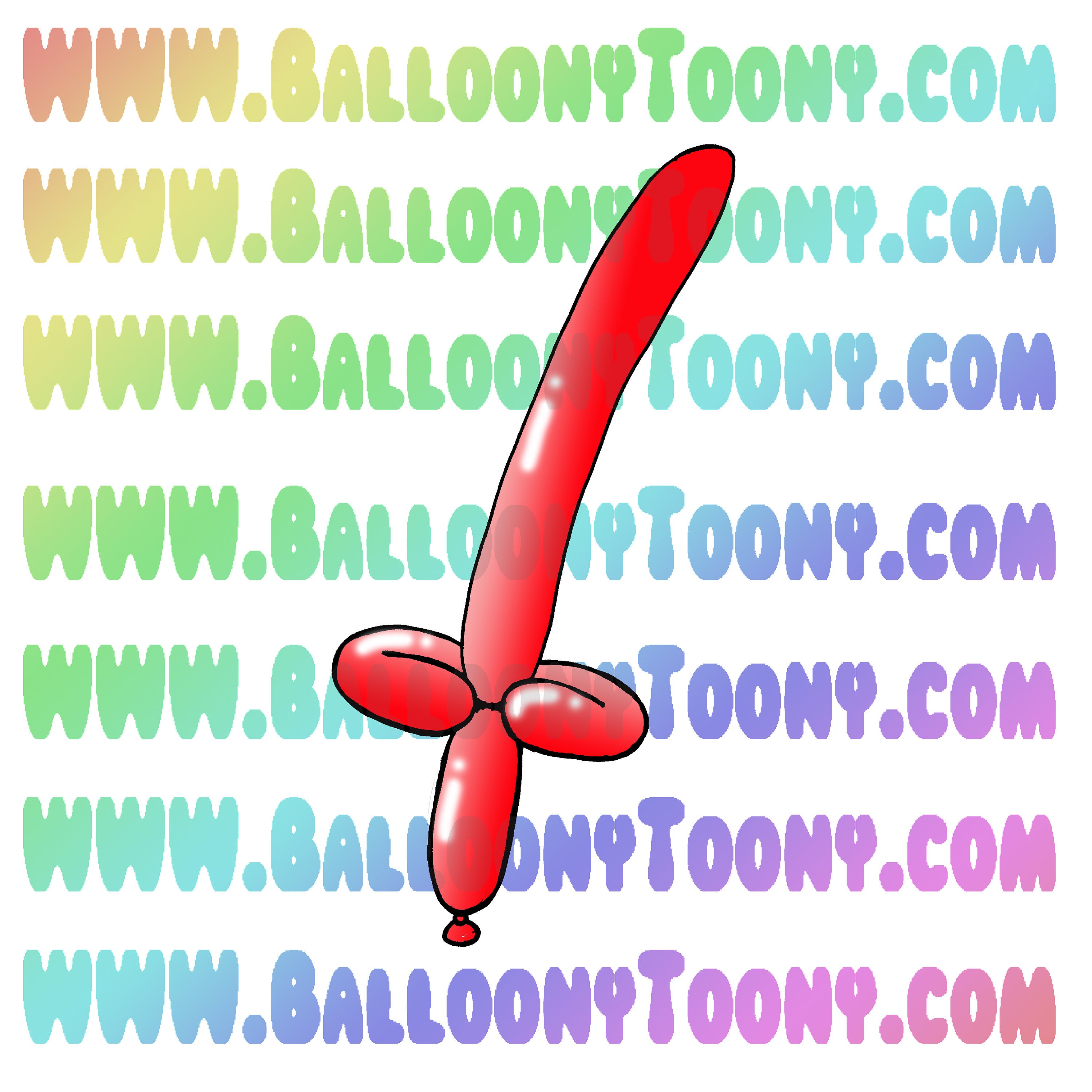 Knight Swords Balloon Animal Images - Balloon Menu Clipart - Balloon ...
