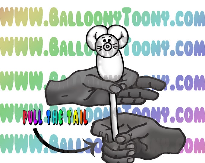 Battle Axe Balloon Animal 10 Image BUNDLE Balloon Menu Clipart Balloon ...
