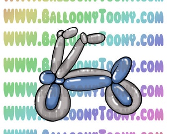 Balloon Animal Menu | Etsy