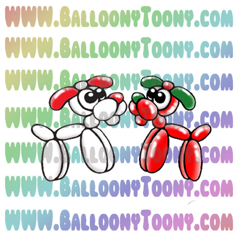 Dog Balloon Animal Image - Balloon Menu Clipart -balloon Animal Clip ...