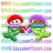 Chibi Princess Balloon Animal 17 Images BUNDLE - Balloon Menu Clipart ...