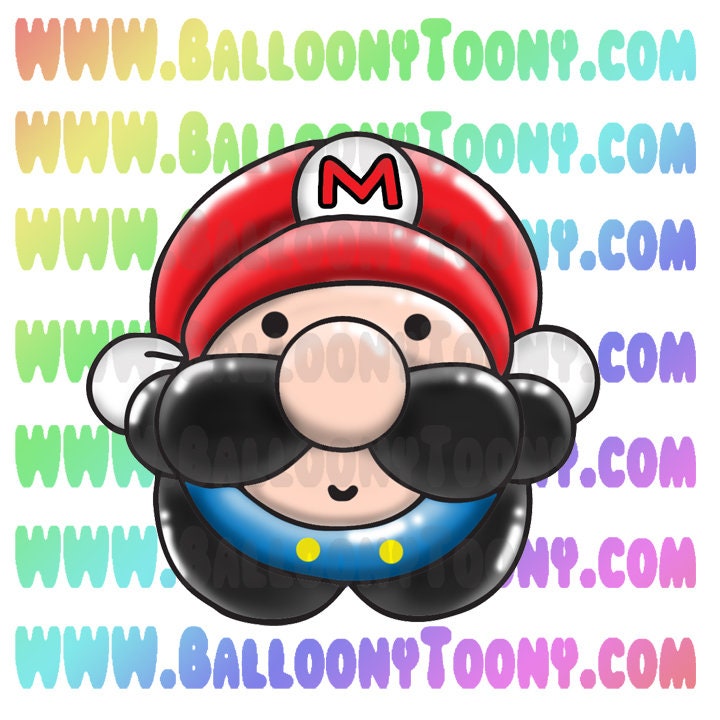 Chibi Pop Culture Balloon Animal 10 Image BUNDLE - Balloon Menu Clipart ...