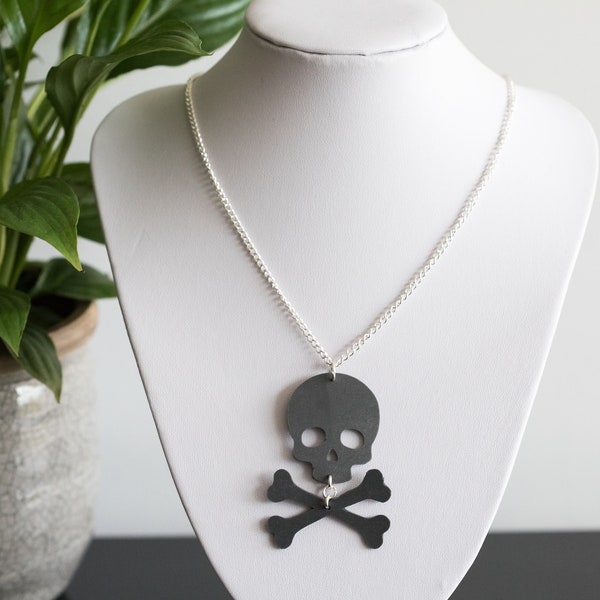 Skull Crossbones Emo - Etsy